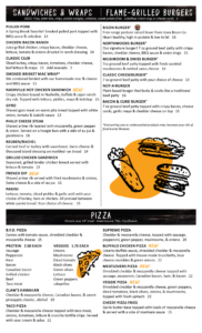 Our Menu | Spring Brook's Best Restaurant in Wisconsin Dells