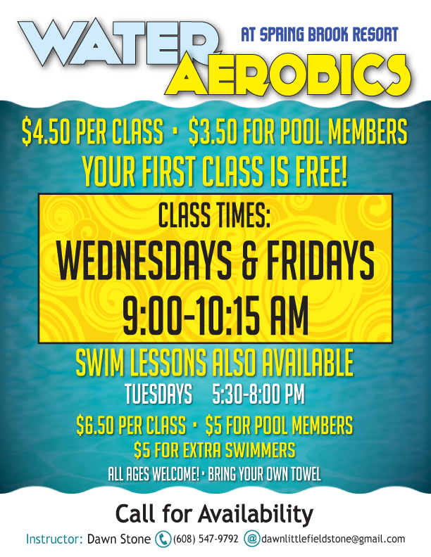 Pool & Fitness Memberships | Spring Brook Resort